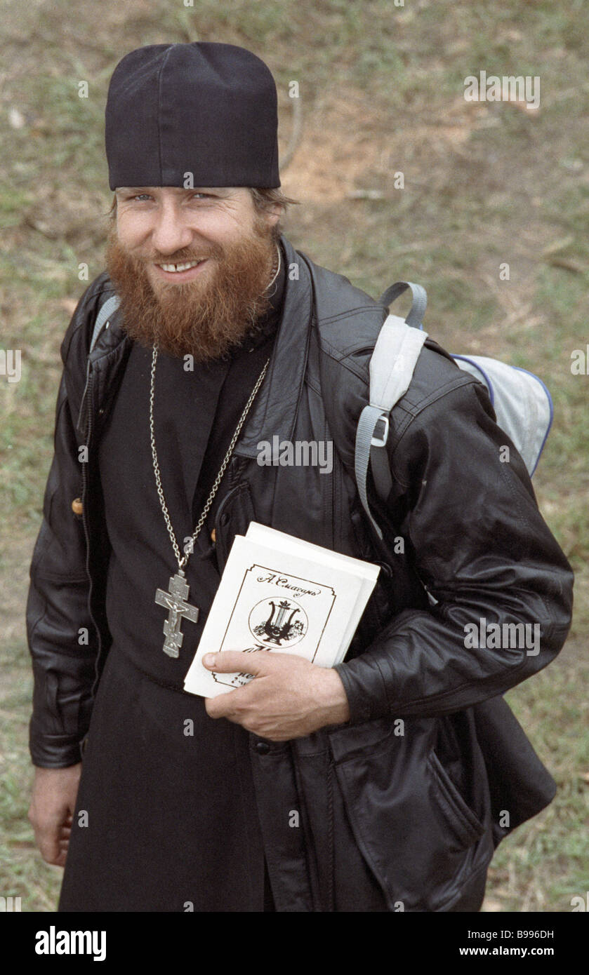 Father Vadim parish priest from a Mari village makes a pilgrimage to ...