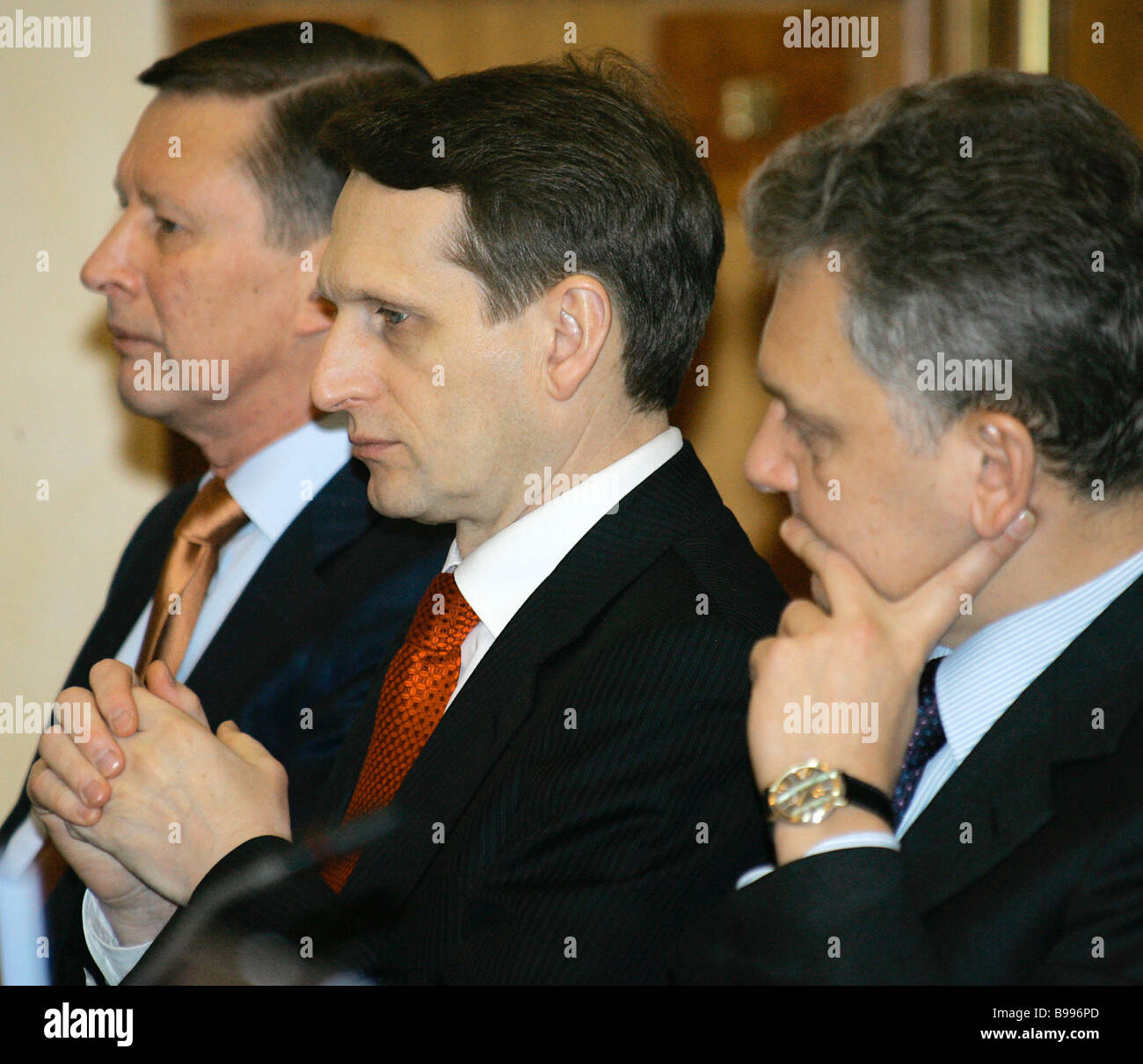 Russian First Deputy Prime Minister Sergei Ivanov government Chief of ...