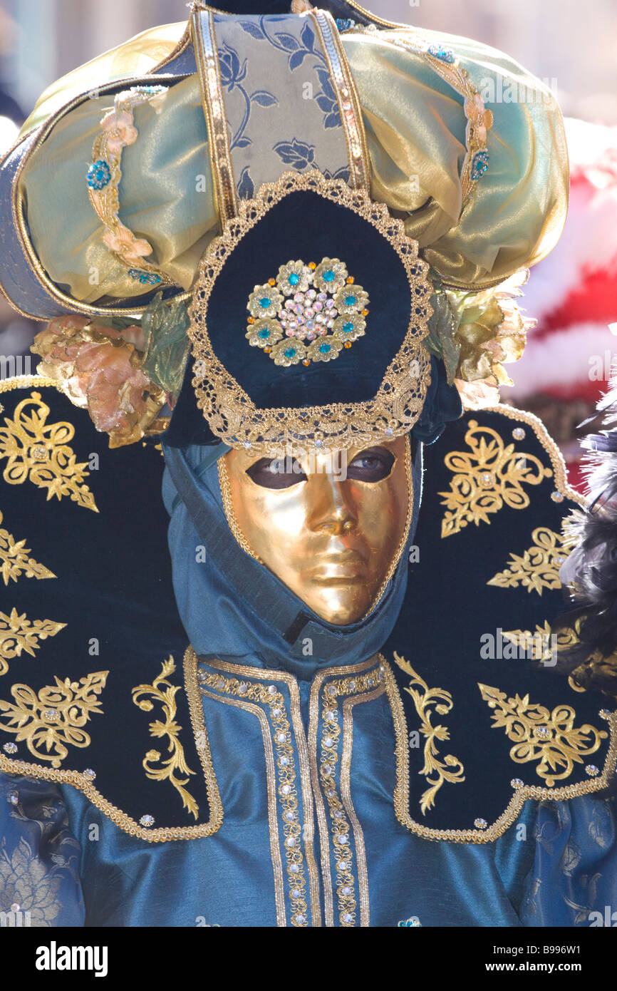 Man in Carnival Costume Stock Photo - Alamy