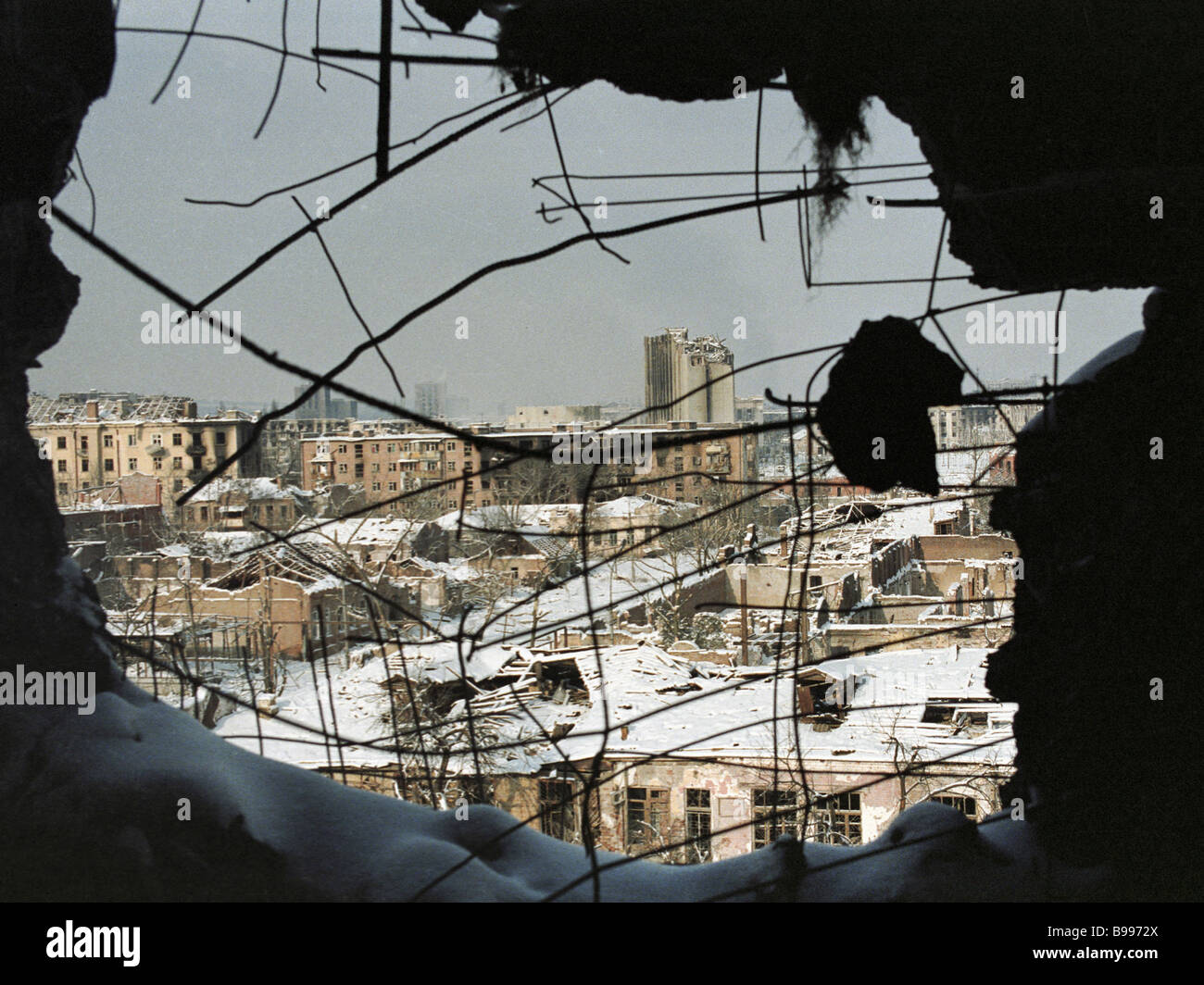 Grozny Destroyed High Resolution Stock Photography and Images - Alamy