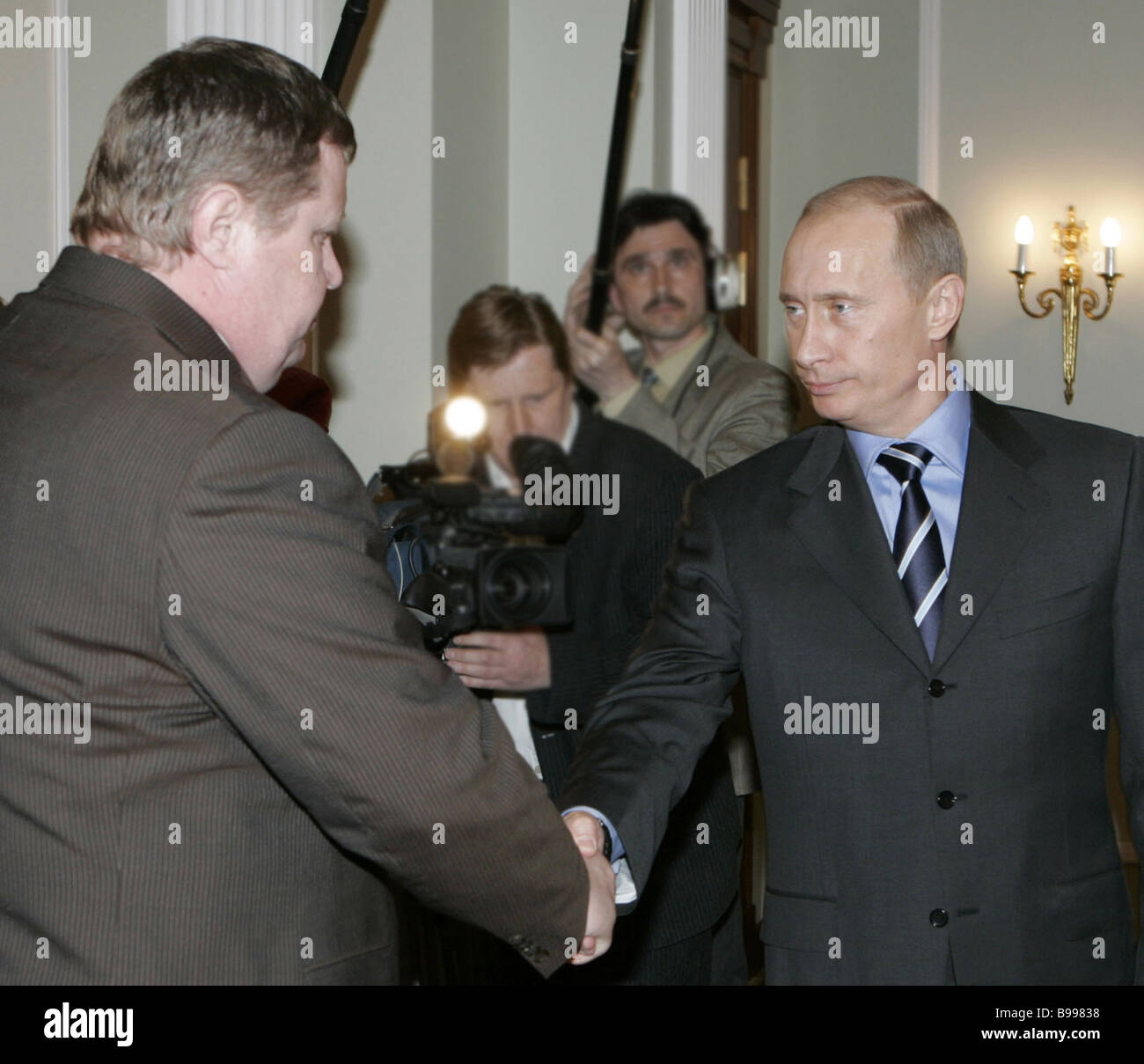 Russian Prosecutor General Vladimir Ustinov and President Vladimir ...