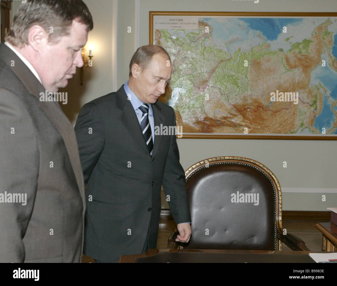 Russian Prosecutor General Vladimir Ustinov and President Vladimir ...