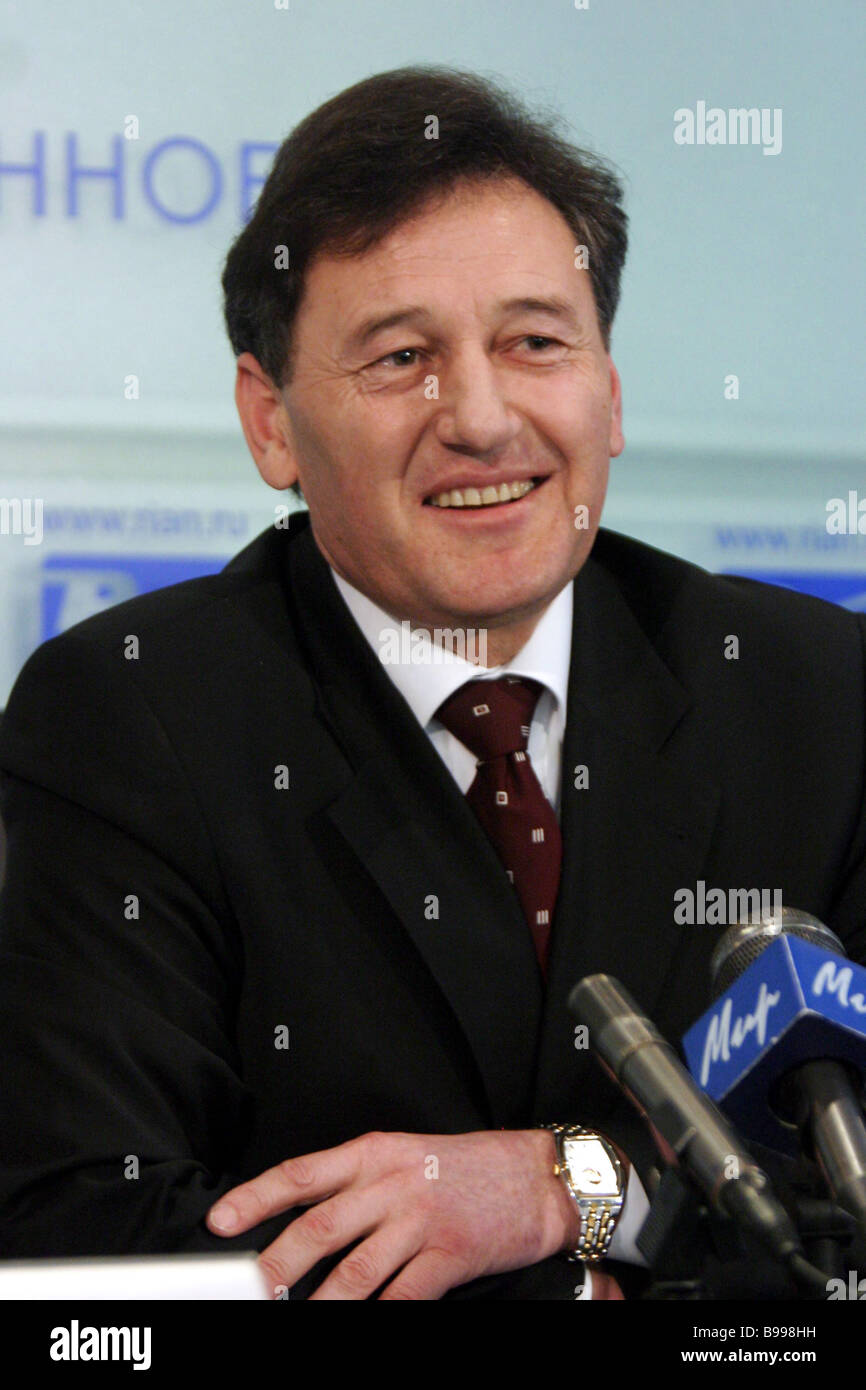 Georgi Sima leader of the Moldovan political party Labor Union Patria ...