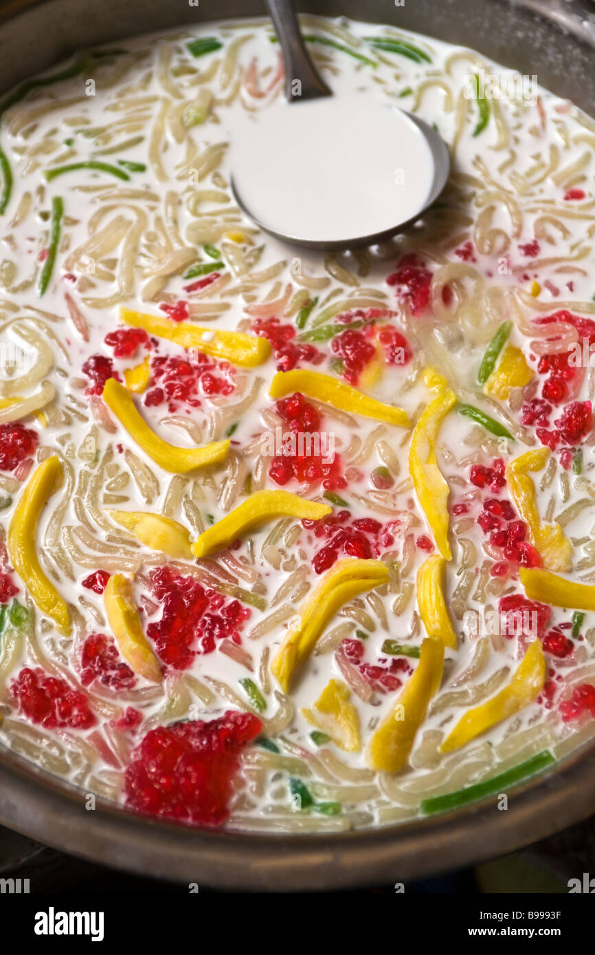 Bean Curd Dessert Chatuchak Market Bangkok Thailand Stock Photo - Alamy