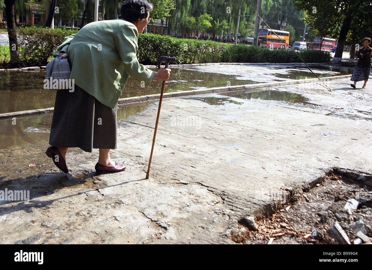 On Pyongyang s streets Stock Photo - Alamy
