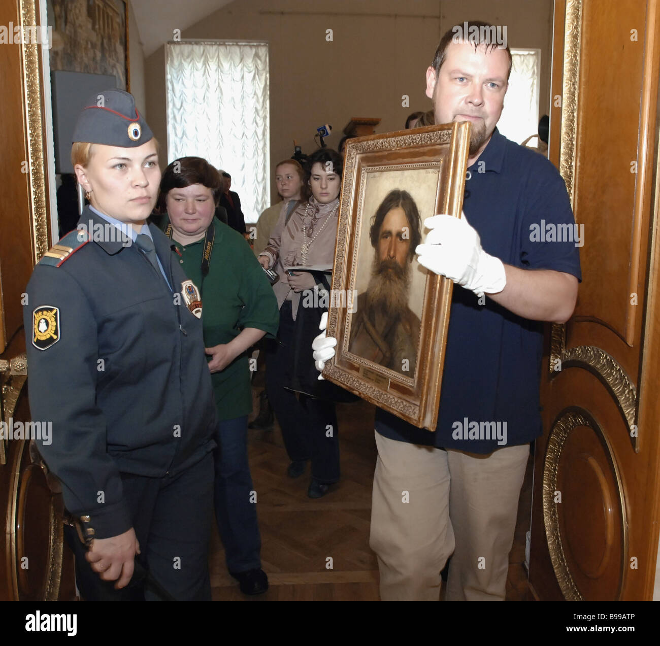 Ivan Kramskoi s painting The Peasant Portrait missed during the WWII ...