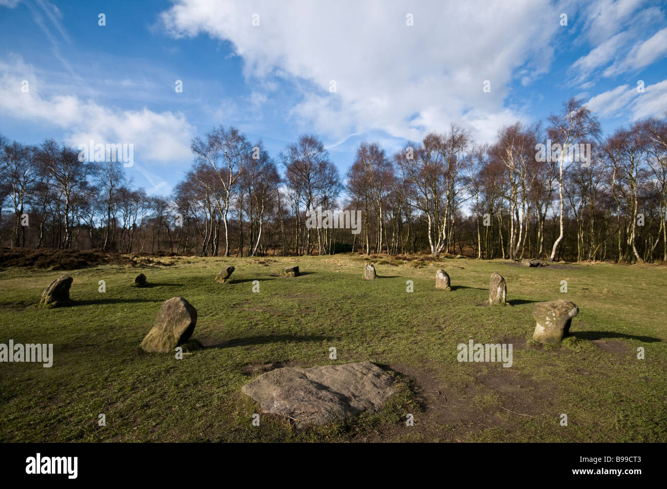 Stanton moor nine ladies hi-res stock photography and images - Alamy