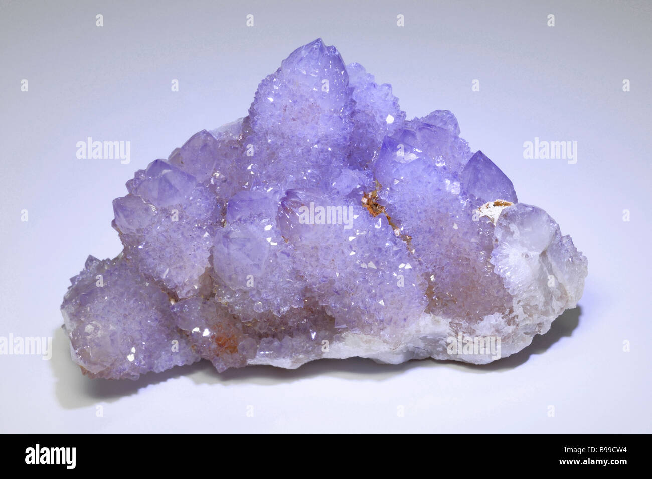 Amethyst, studio picture Stock Photo - Alamy