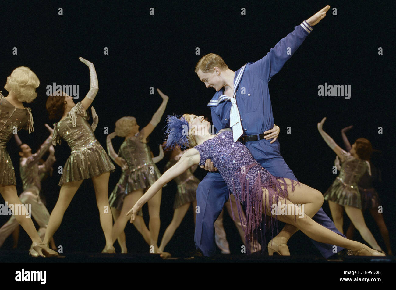 Lead role performers in the musical 42nd Street Meredith Patterson left ...