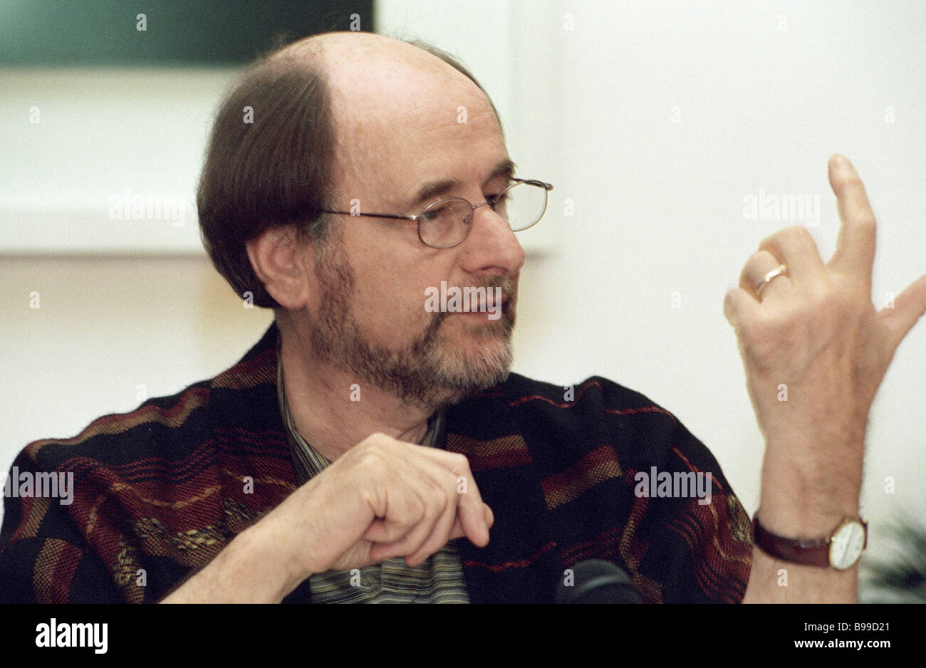British orchestra conductor Sir Roger Norrington Stock Photo - Alamy