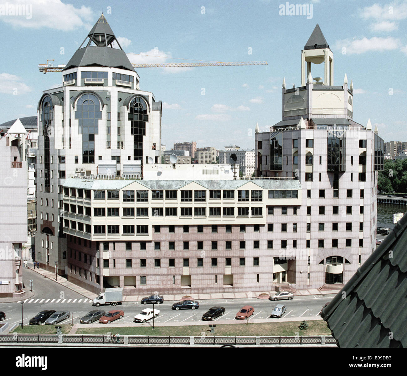 Russian Cultural center on Sadovnicheskaya embankment Stock Photo - Alamy