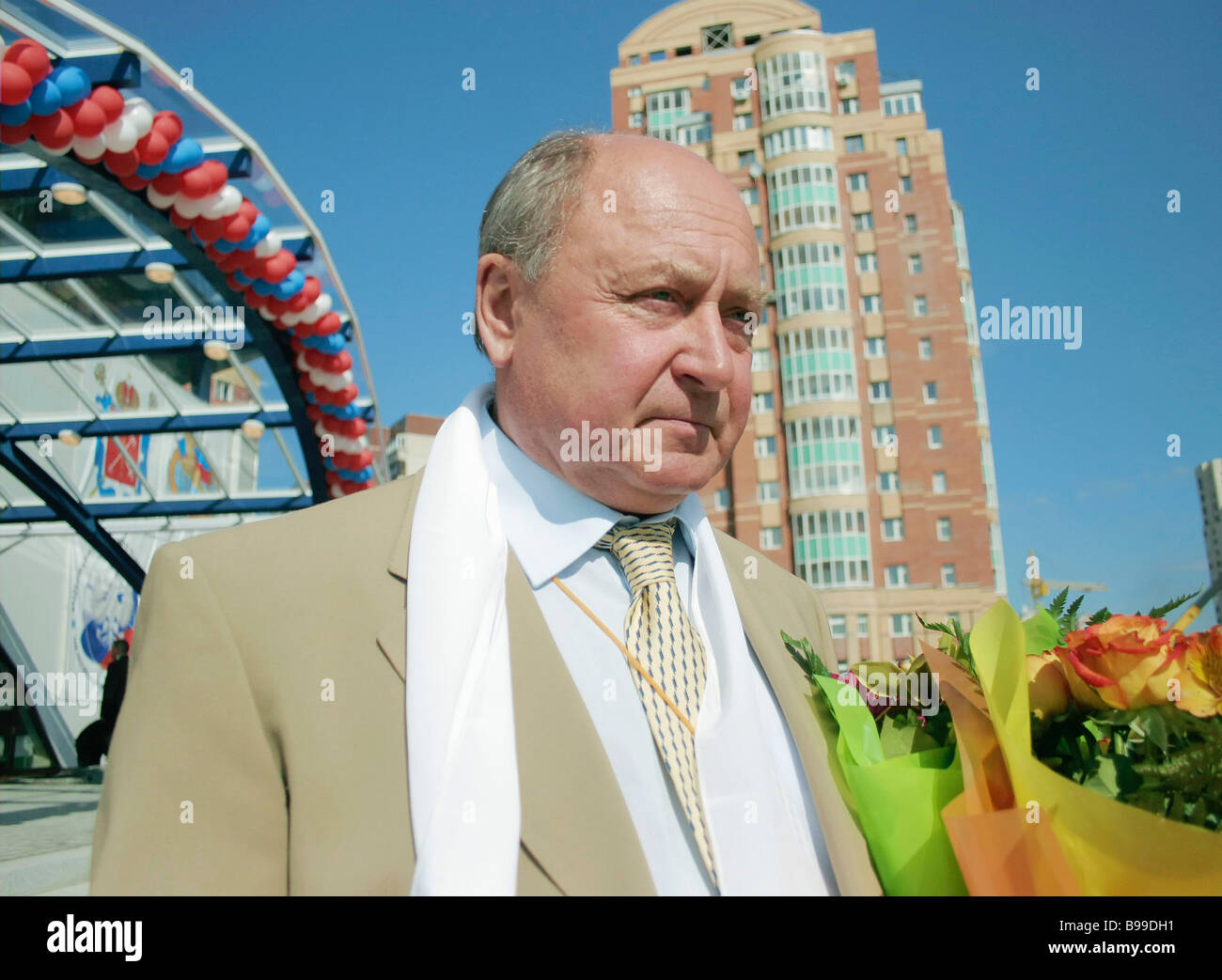 Alexei Mishin a Merited Coach of Russia after the opening of the Figure ...