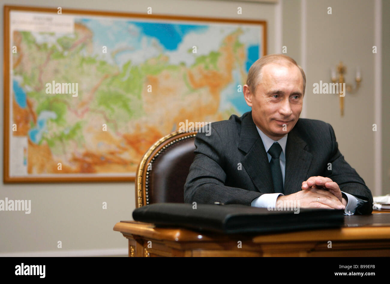 Residence Russian President In Novo Ogaryovo High Resolution Stock ...