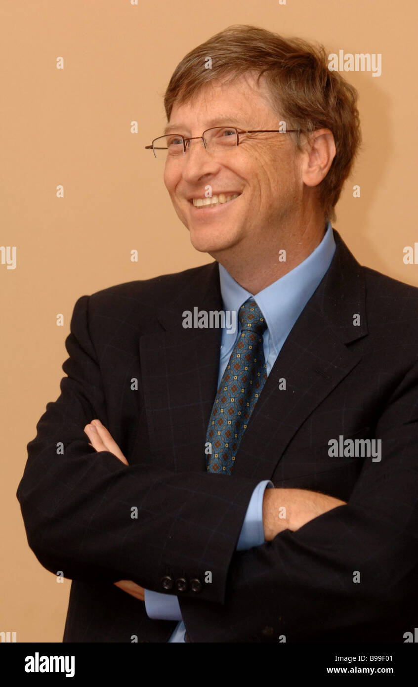 Bill Gates Chairman and Chief Software Architect for Microsoft at the ...