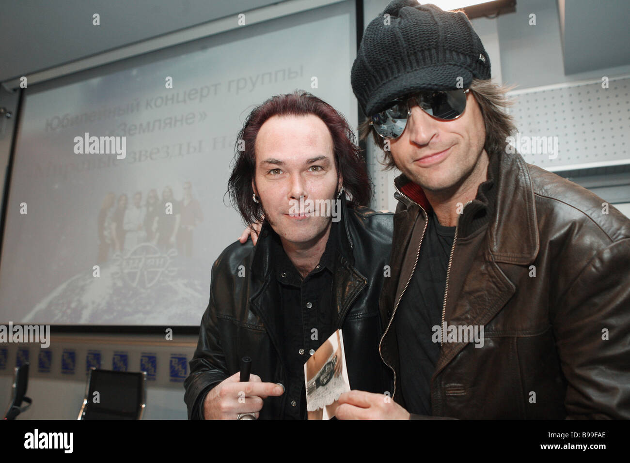 Lenny Wolf and Yenz Leonhardt right to left from Kingdom Come at a RIA ...