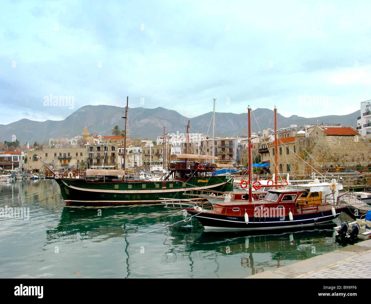 Kyrenia Harbour, Northern Cyprus Stock Photo - Alamy