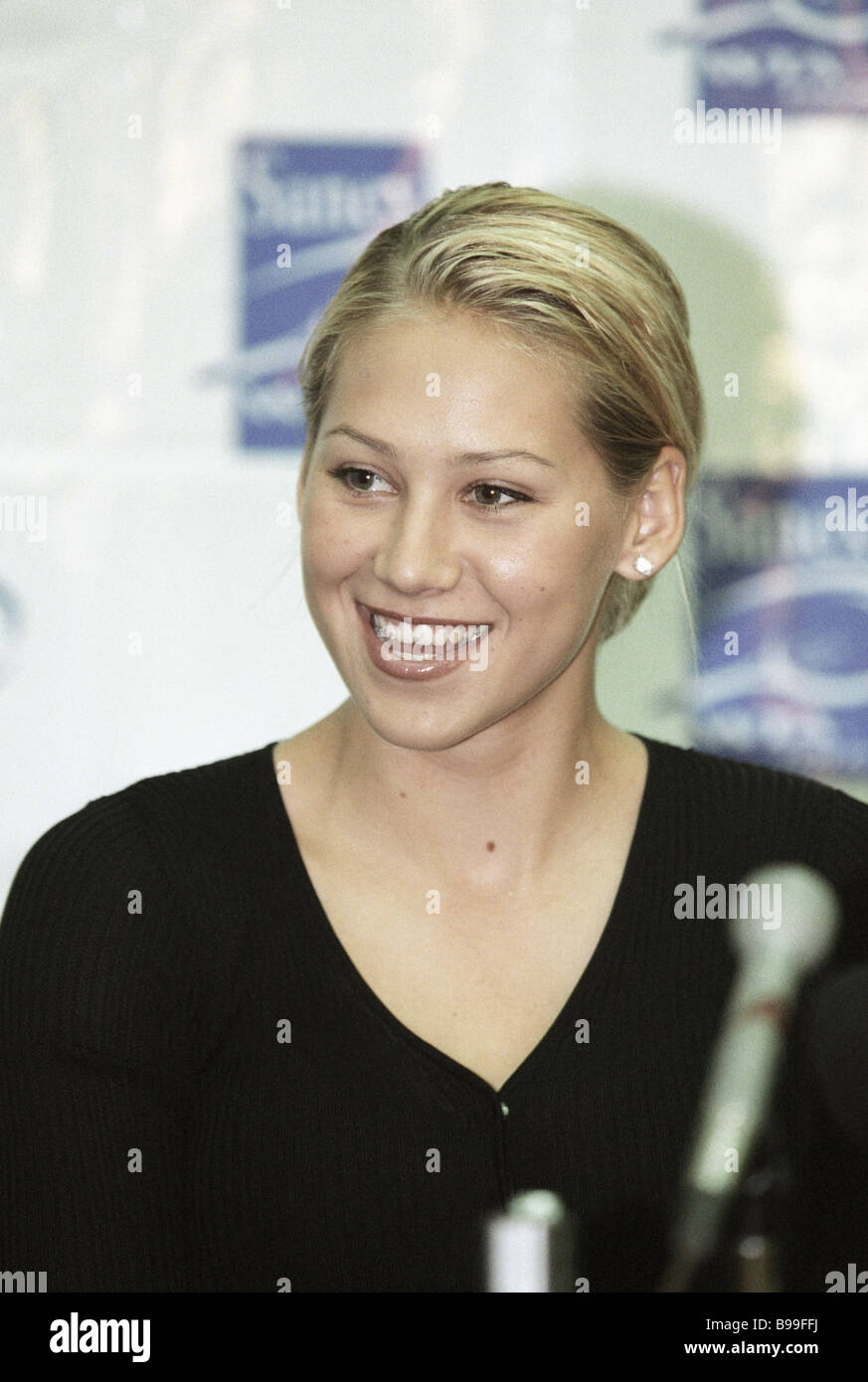 Russian tennis player Anna Kurnikova Stock Photo - Alamy