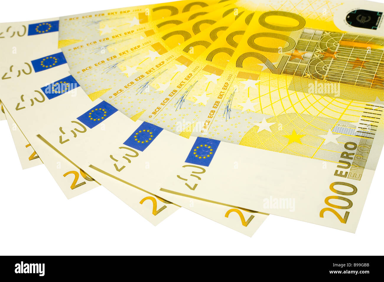 Euro money banknotes cash Cut Out Stock Images & Pictures - Alamy
