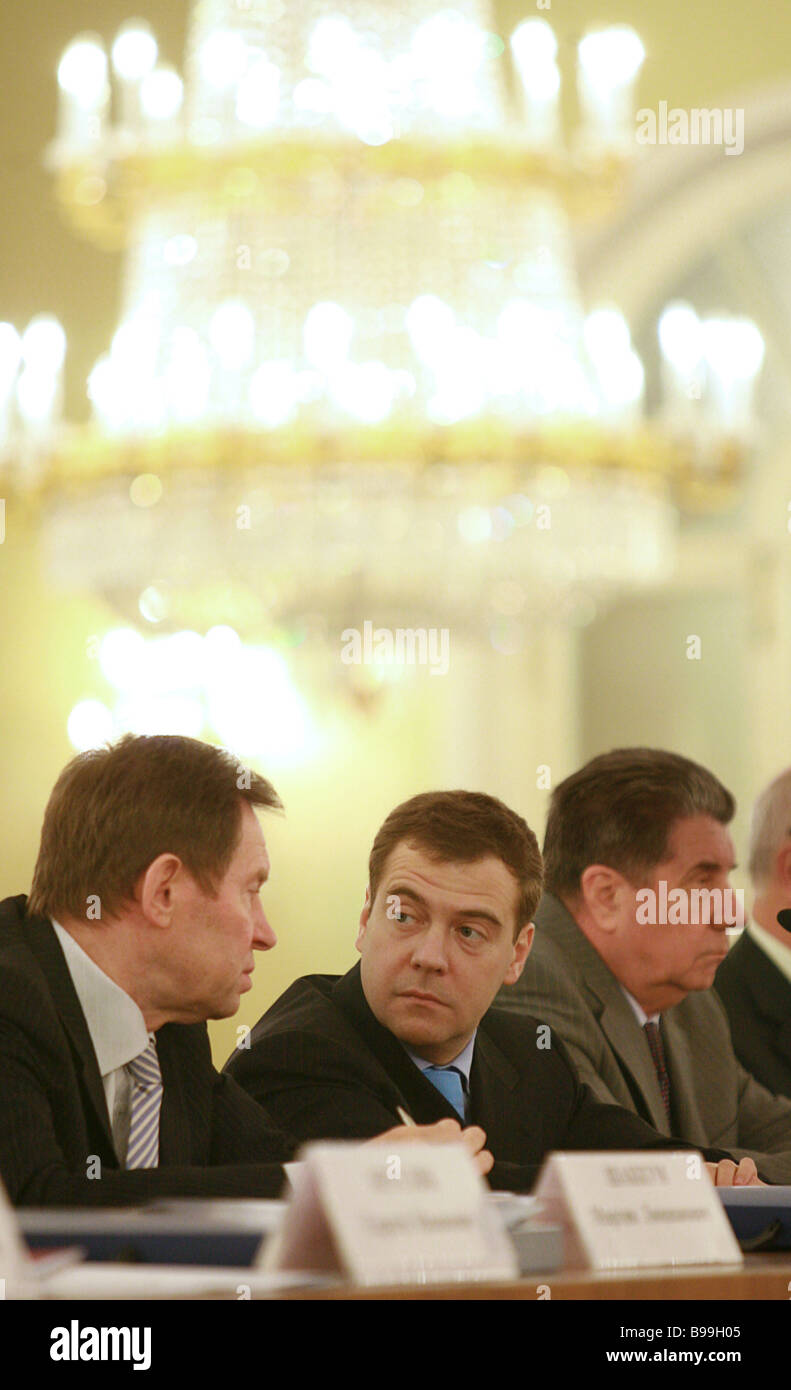 Regional Development Minister Vladimir Yakovlev Dmitry Medvedev First ...