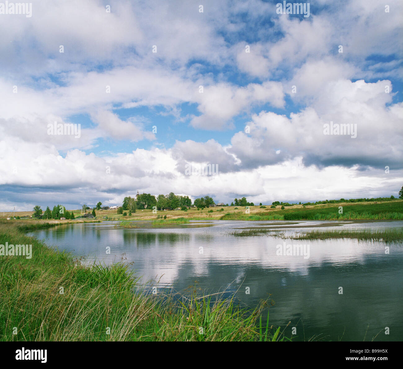 The environs of the Semyonovskoye village Yaroslavl Region Stock Photo ...