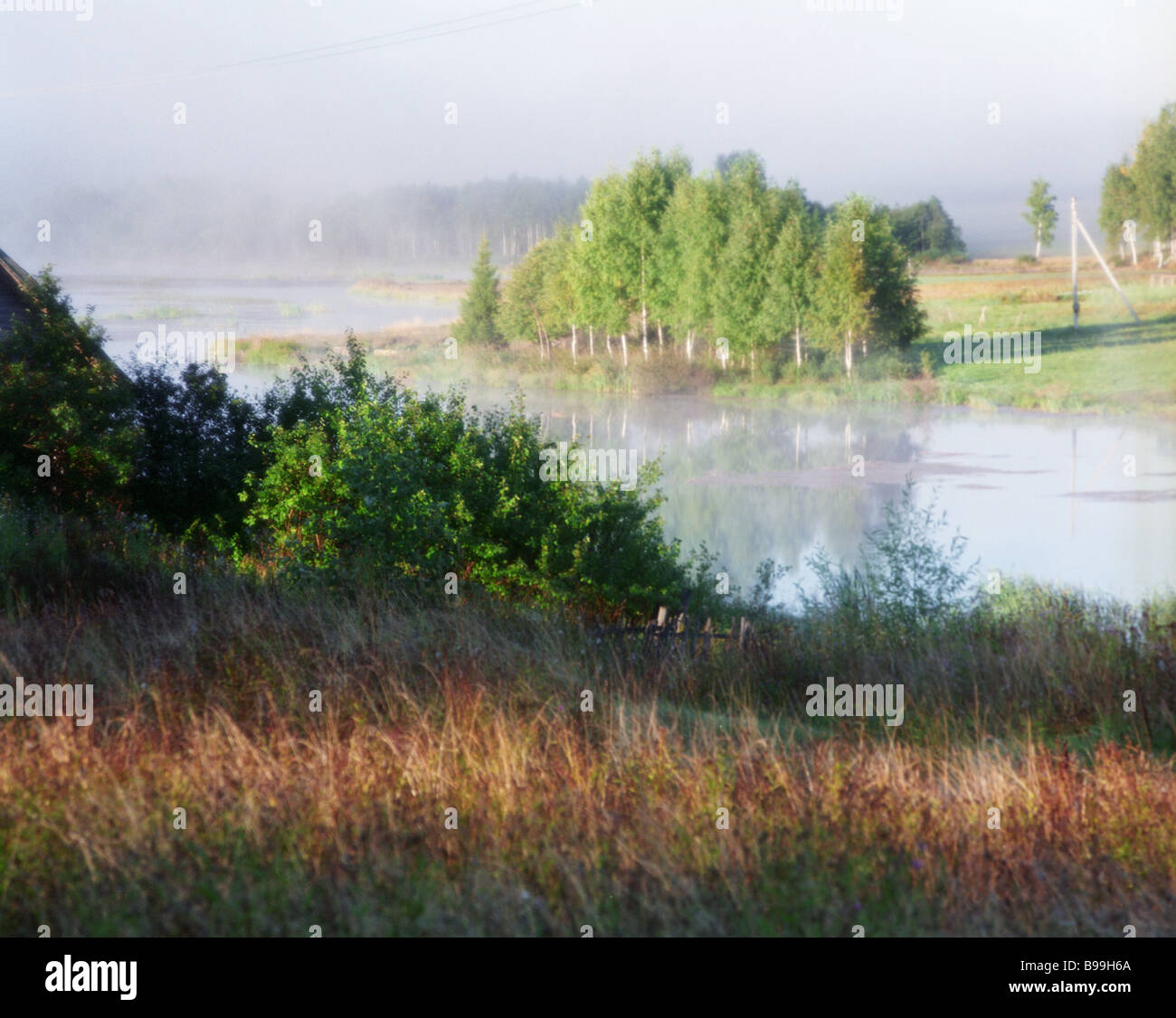 The environs of the Semyonovskoye village Yaroslavl Region Stock Photo ...