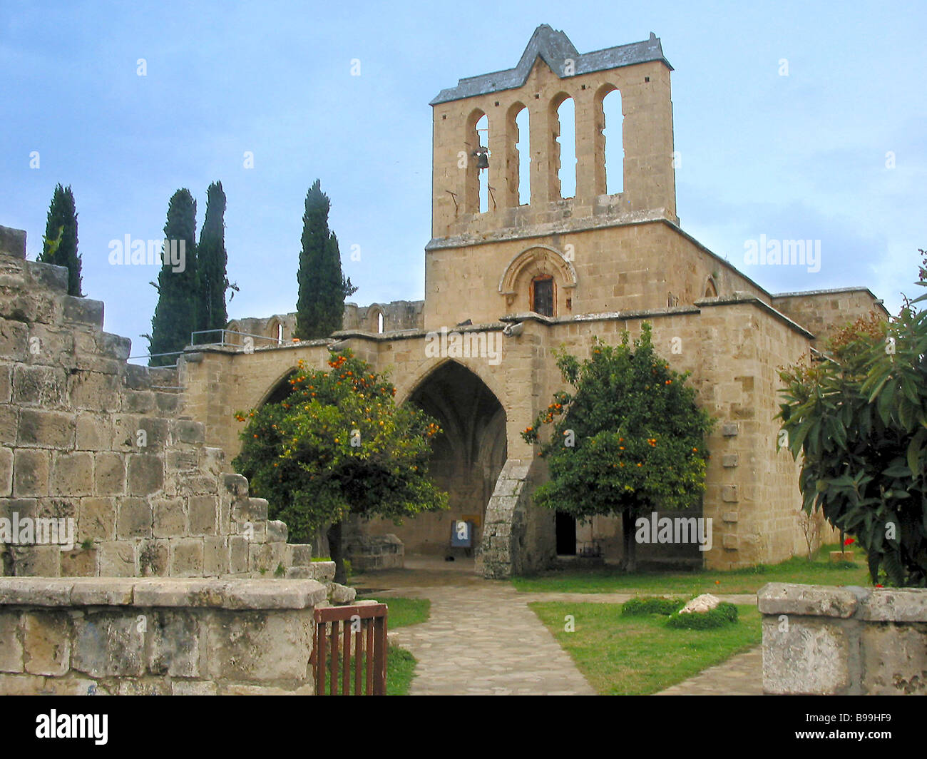 Bellapais northern cyprus abbey hi-res stock photography and images - Alamy