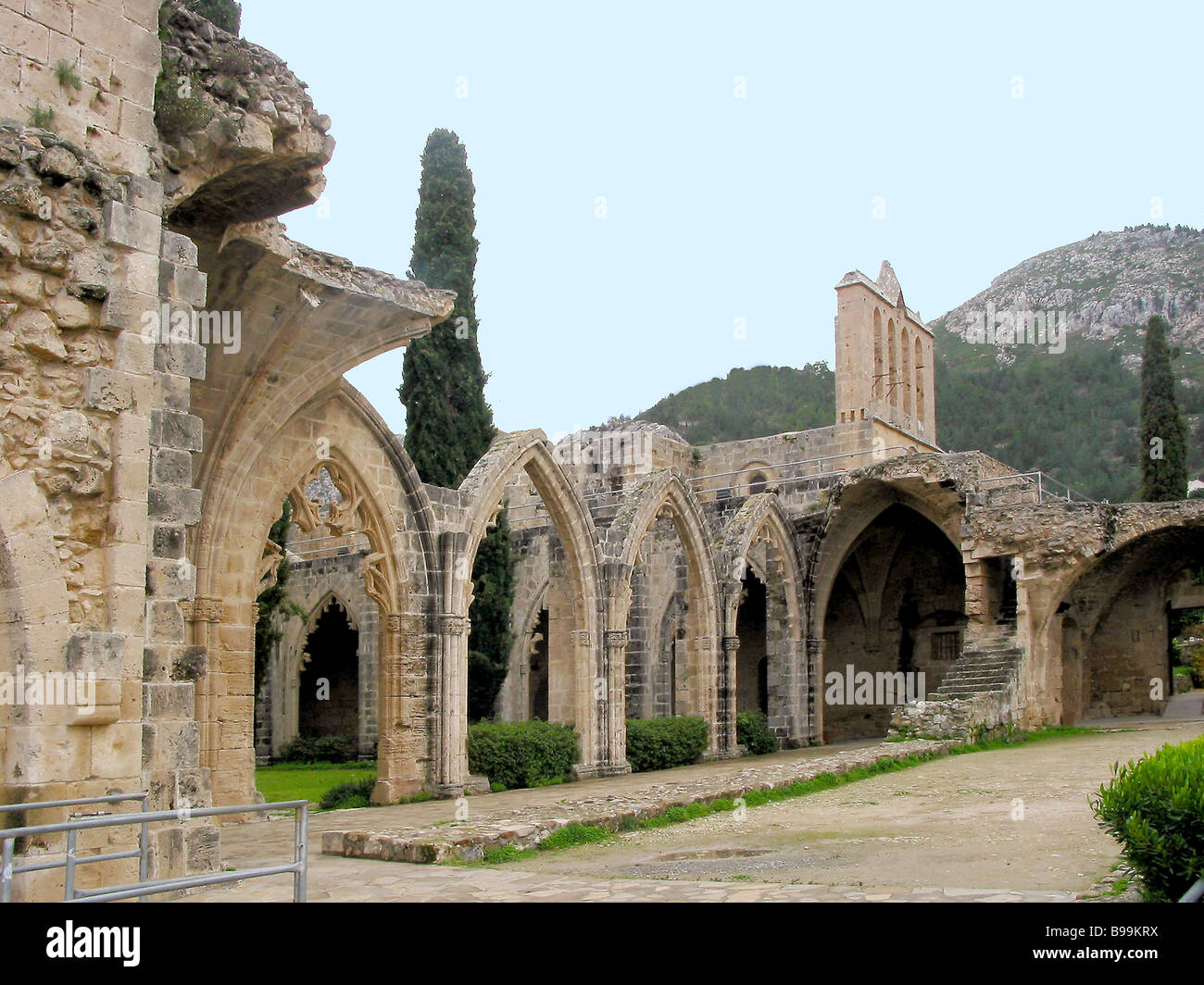 Bellapais Abbey, Kyrenia, Northern Cyprus Stock Photo - Alamy