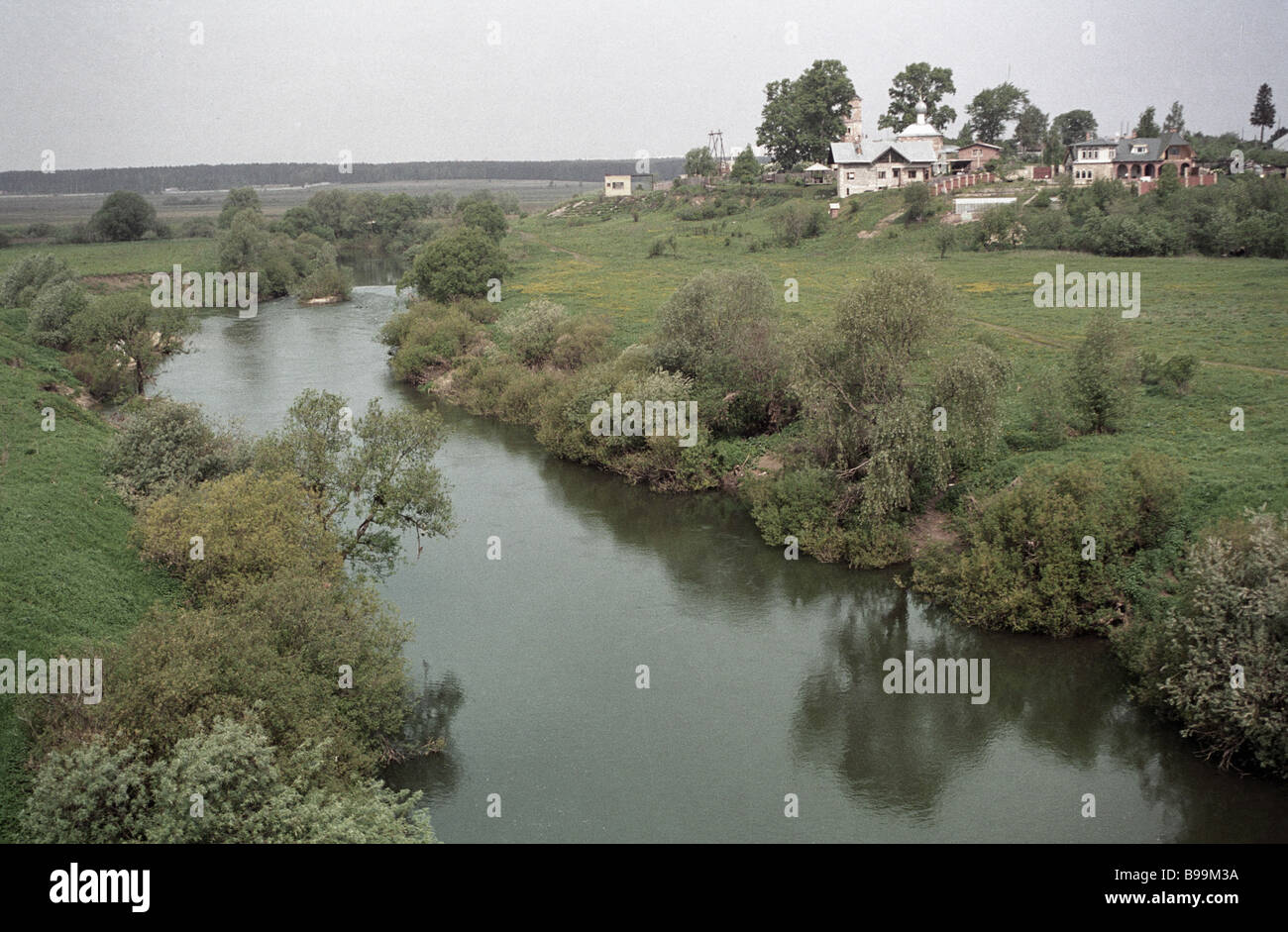 The Protva River in the town of Protvino Stock Photo - Alamy