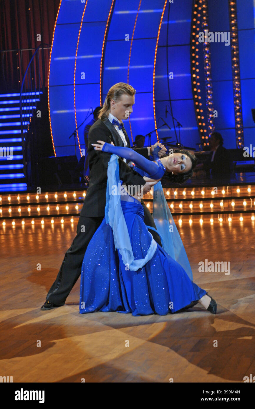 The Rossia television channel is shooting a show on the project Dances ...