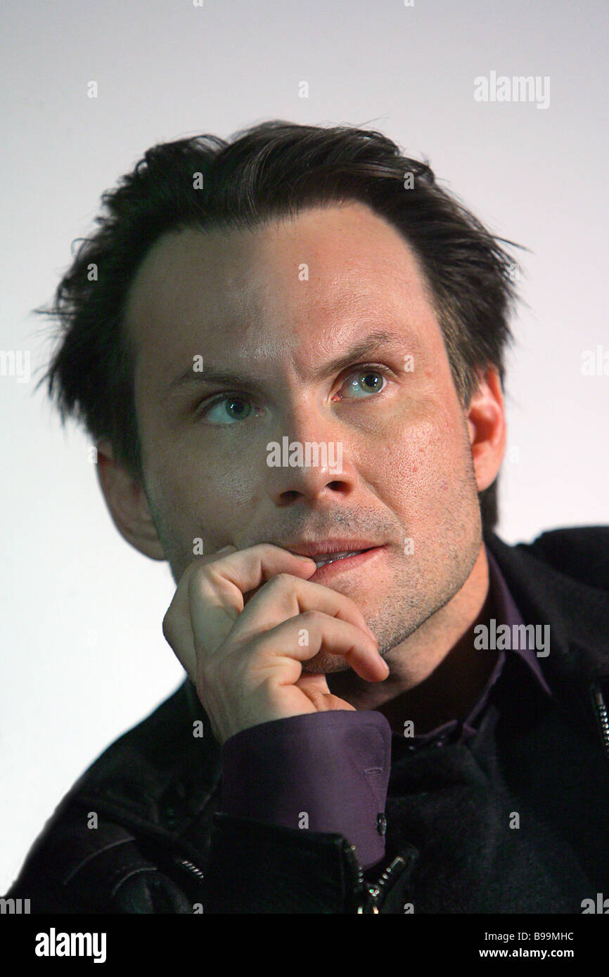 Hollywood actor Christian Slater who played the lead role in the film ...
