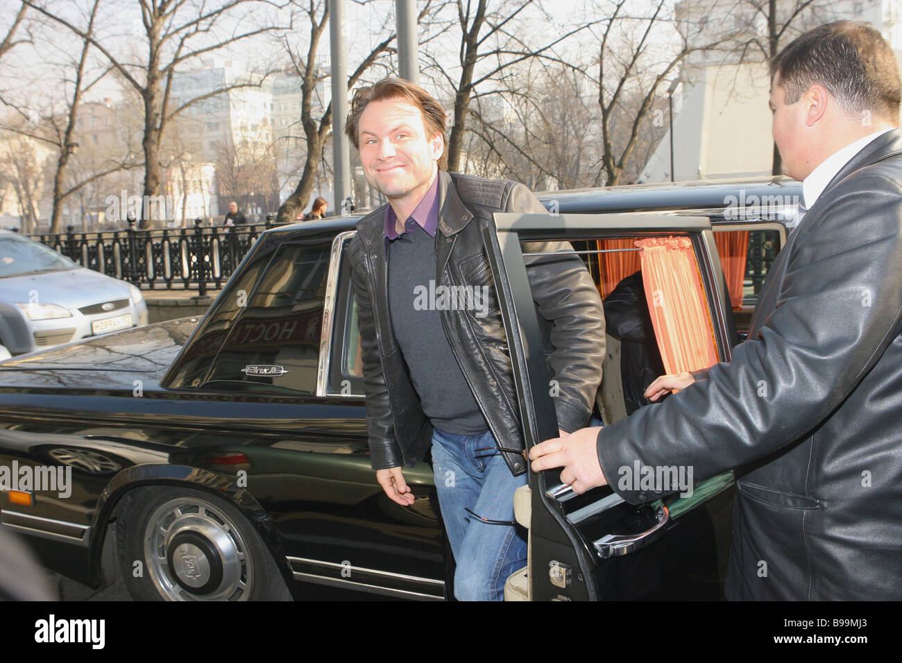 Hollywood actor Christian Slater who played the lead role in the film ...