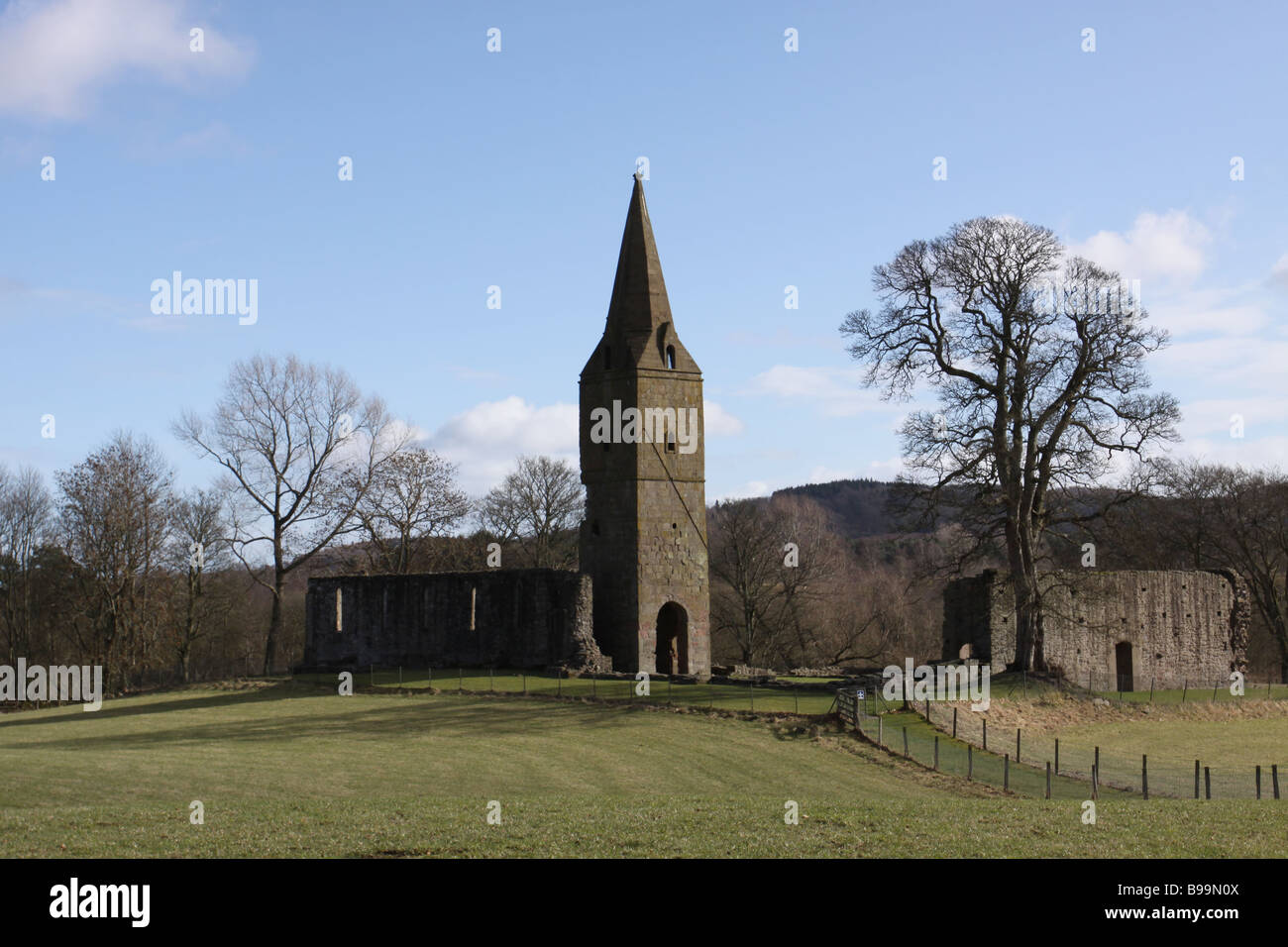 Restenneth abbey angus hi-res stock photography and images - Alamy