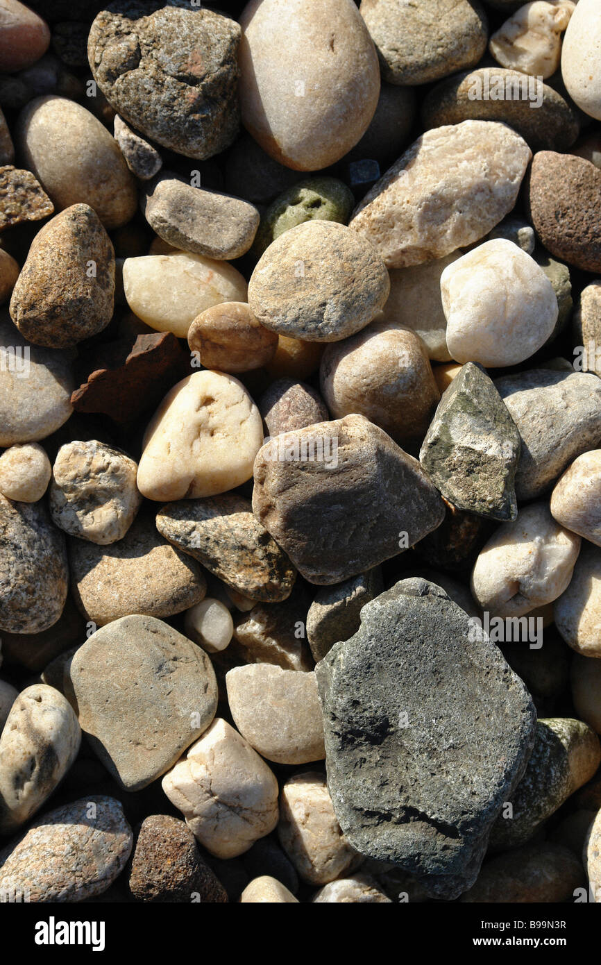 nature scene of many river rocks as viewed from above Stock Photo - Alamy