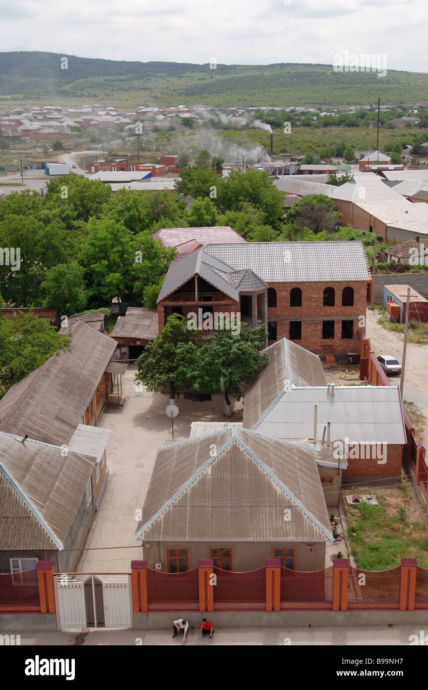New residential houses in Gudermes Chechnya s second largest city Stock ...