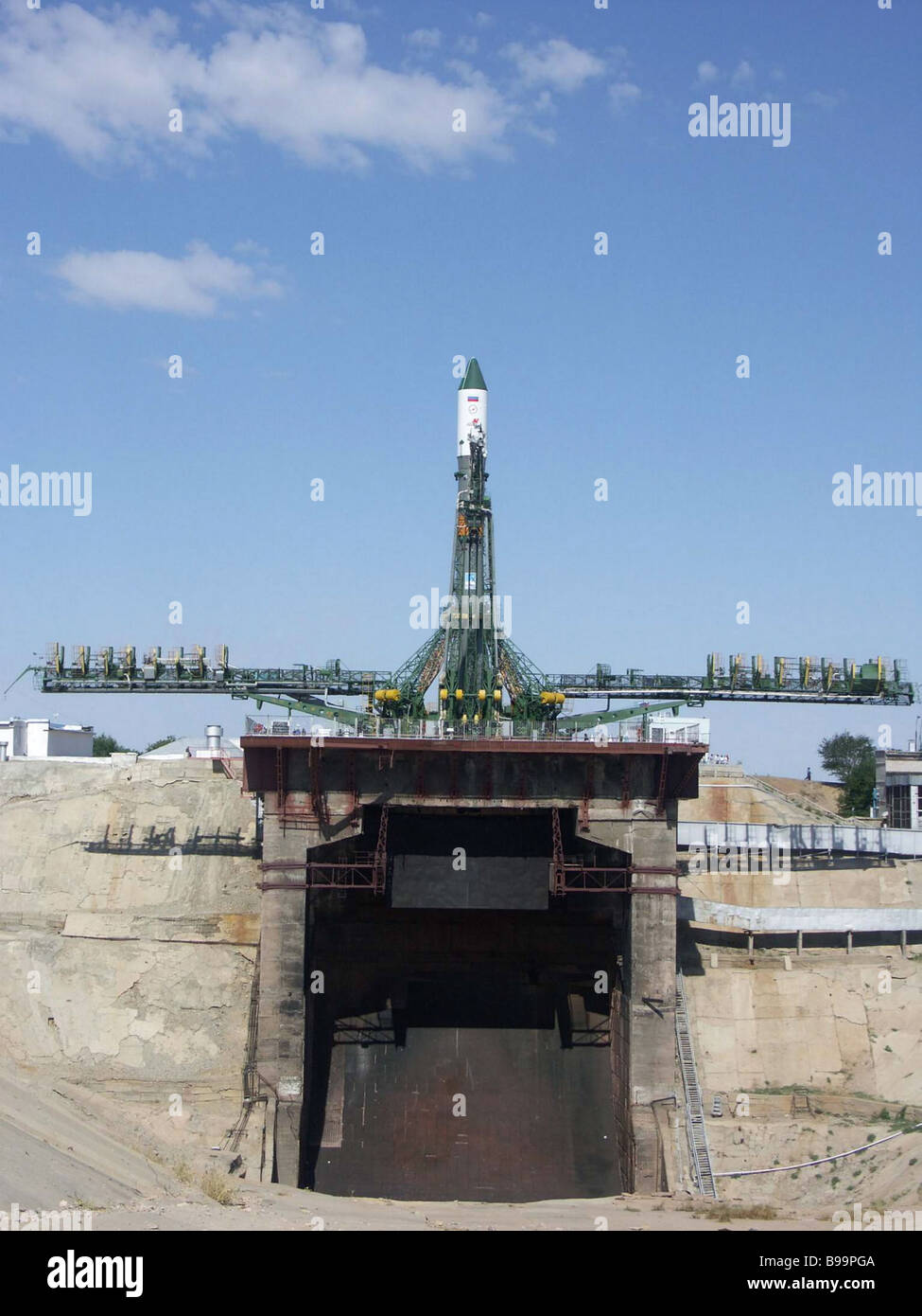 June 22 2006 The carrier rocket Soyuz with the Progress M 57 space ...