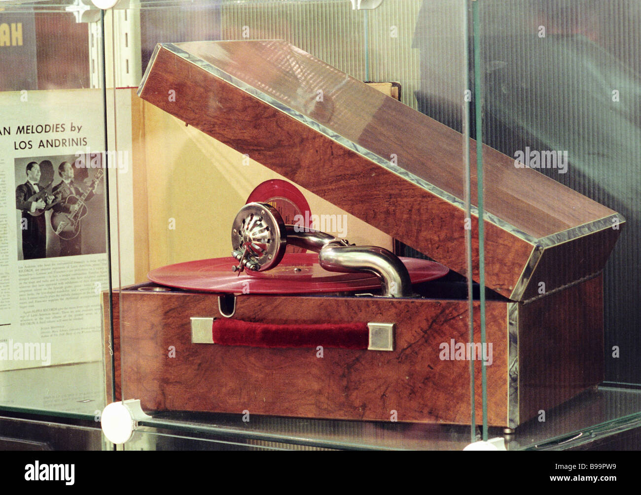 Pate s patephone at the Preserved Relics exhibition in the Sate ...