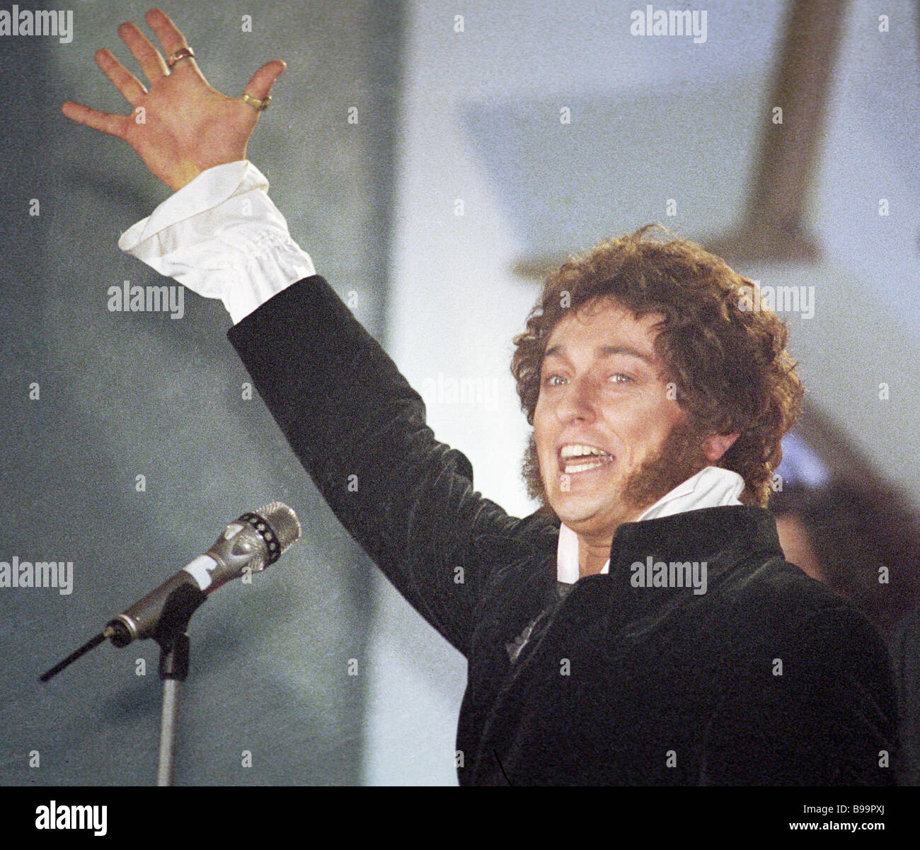 Russian actor Sergei Bezrukov in classic poet Alexander Pushkin s ...