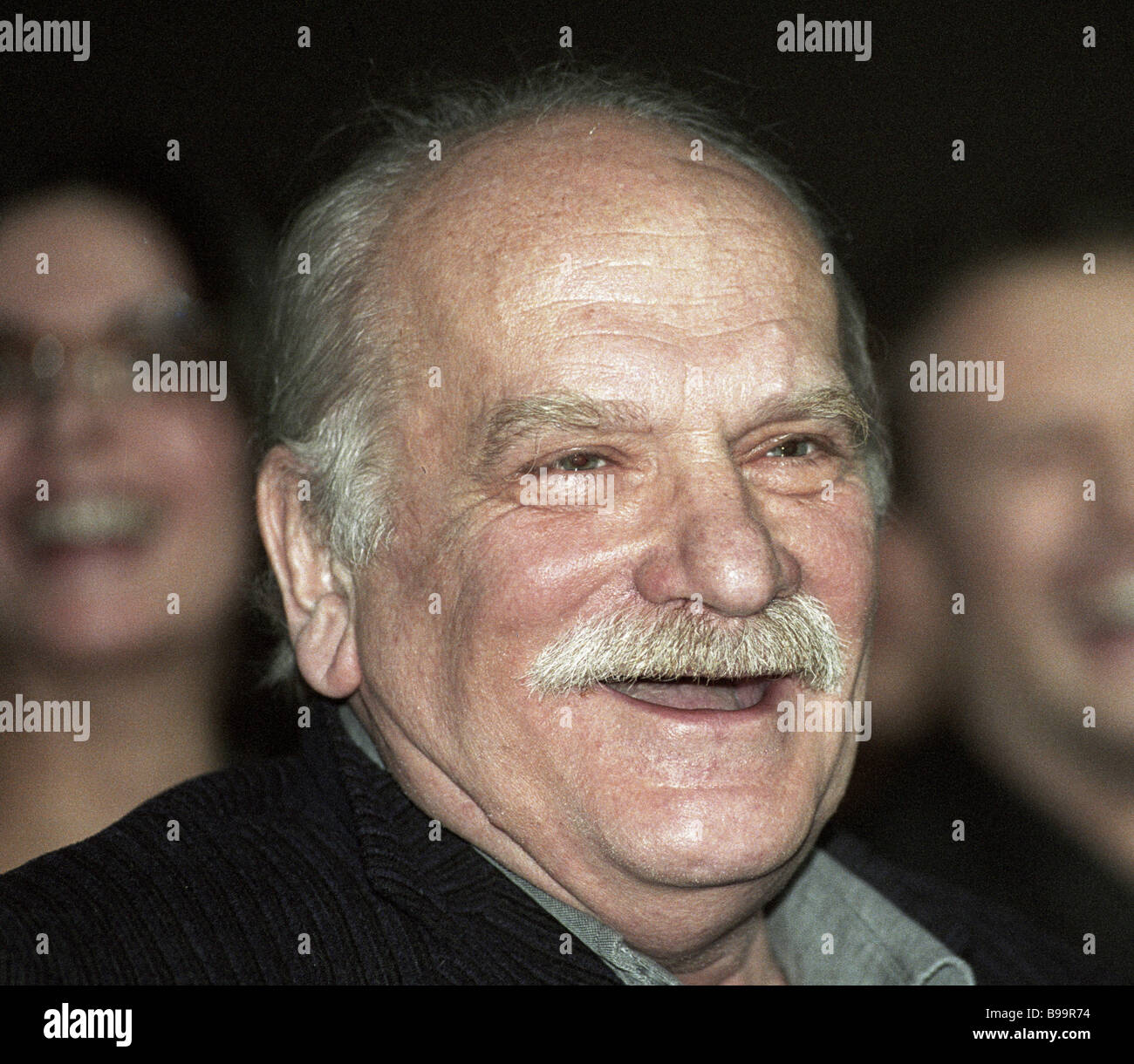 Stage director Pyotr Fomenko at the Seagull theatre award gala Stock ...