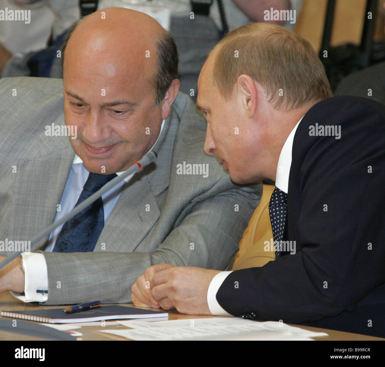 Igor Ivanov Russia s Security Council Secretary left and President ...