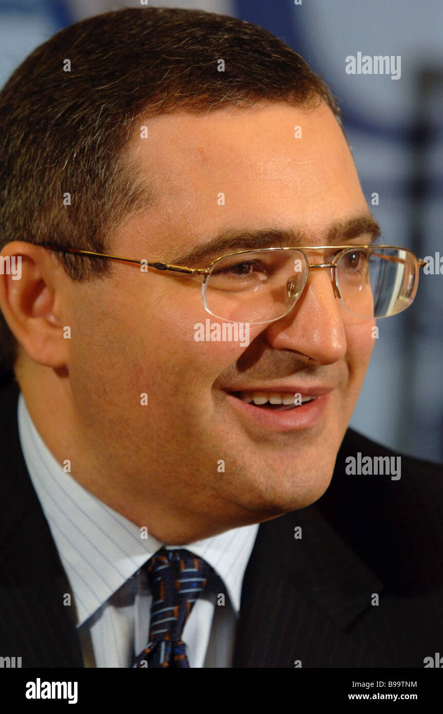 Chief Executive Director Lev Khasis of the X5 Retail Group N V Retail ...