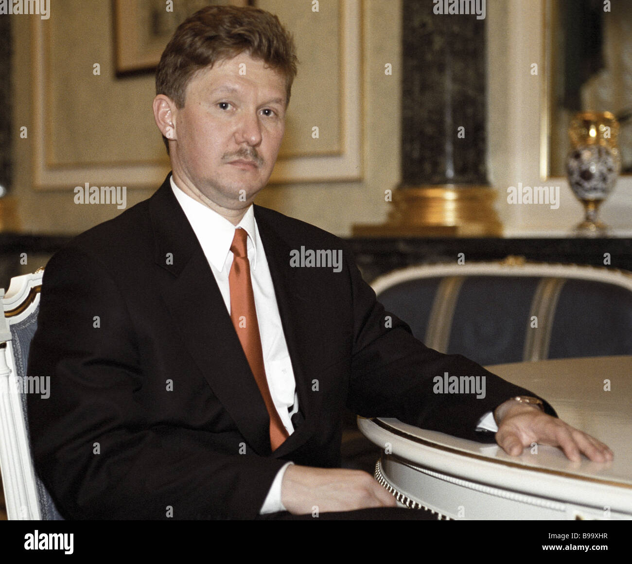 Gazprom CEO Alexei Miller Stock Photo - Alamy