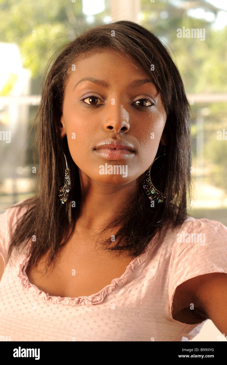 ethiopian beauty and character model Stock Photo - Alamy