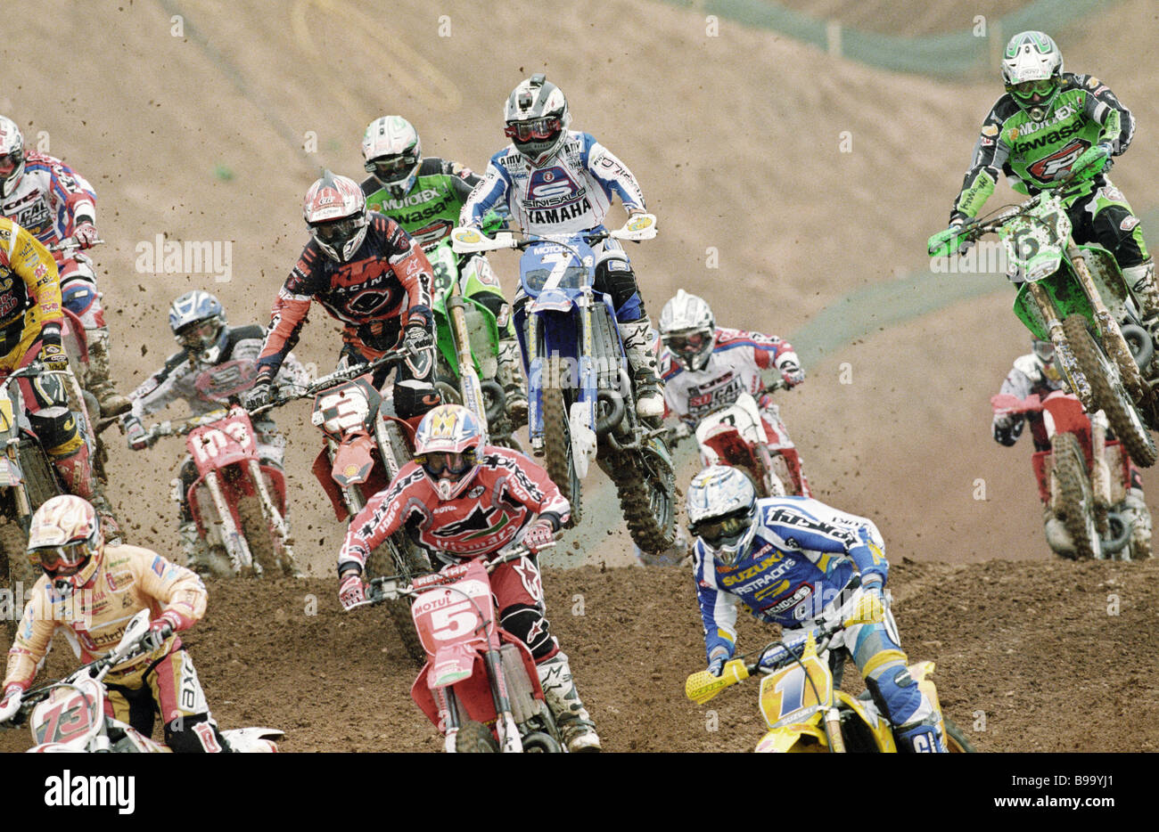 Finals of the World Motocross Championship Stock Photo - Alamy