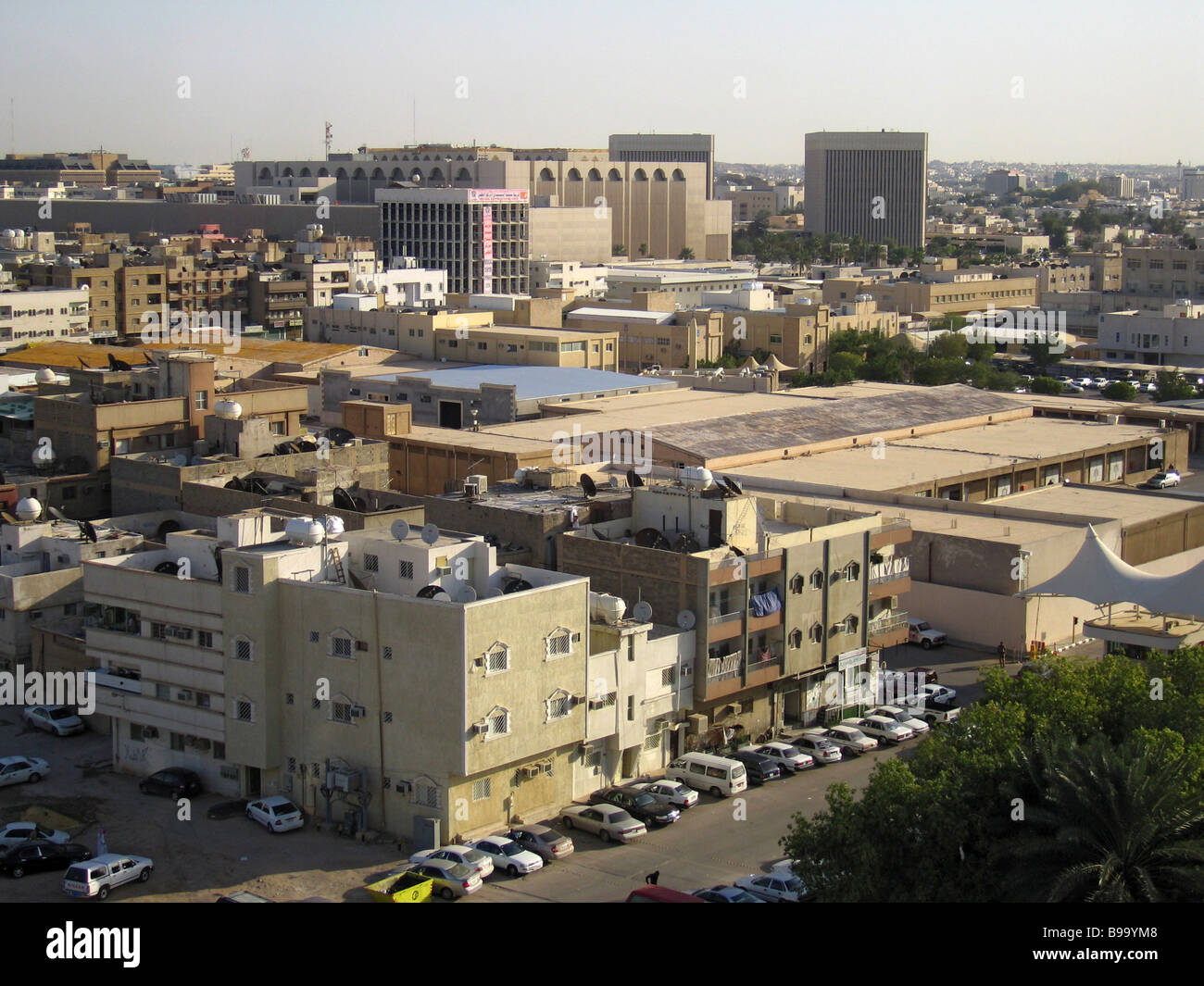 Bird s eye view of Riyadh the Saudi Arabian capital Stock Photo - Alamy
