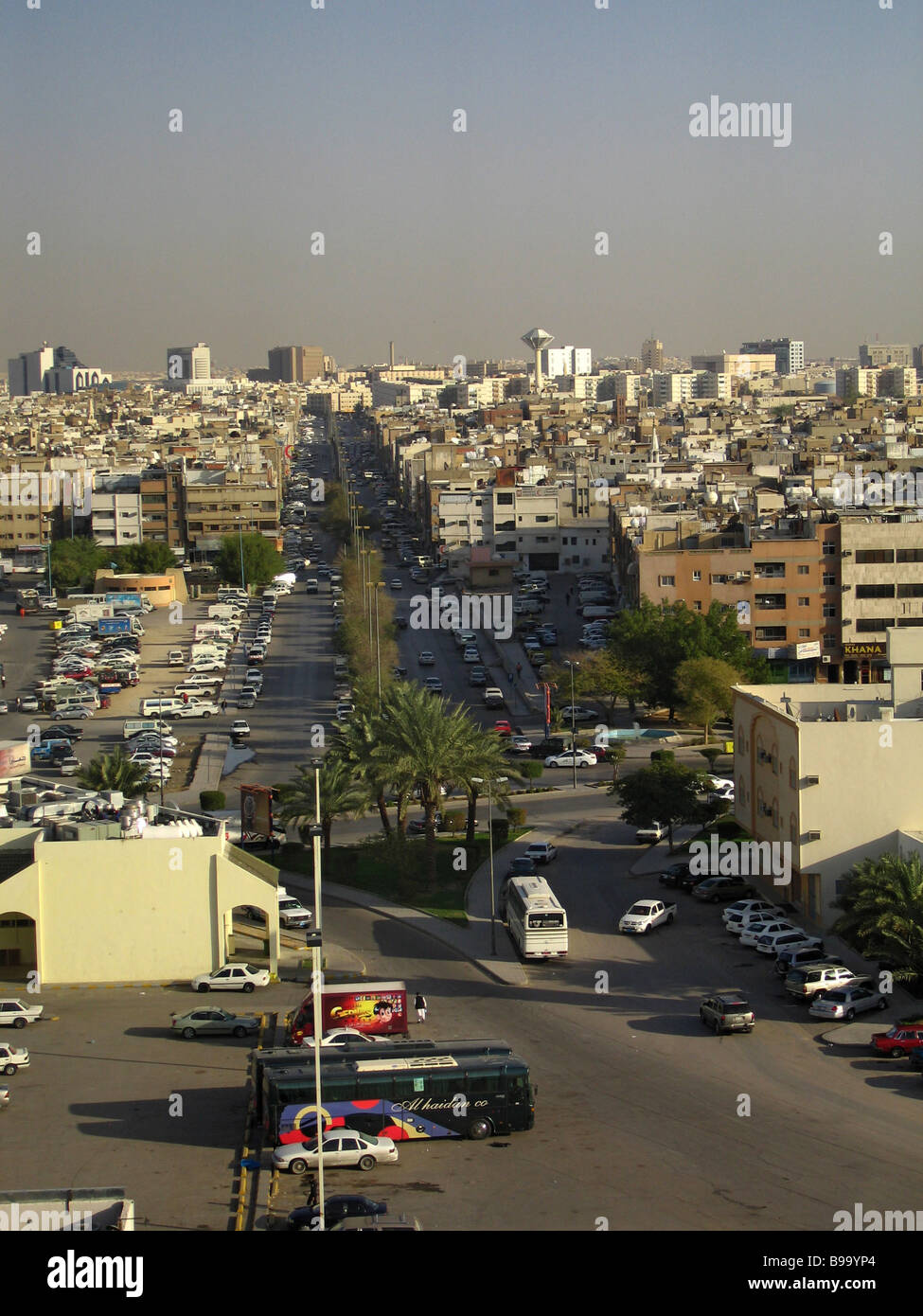 Bird s eye view of Riyadh the Saudi Arabian capital Stock Photo - Alamy