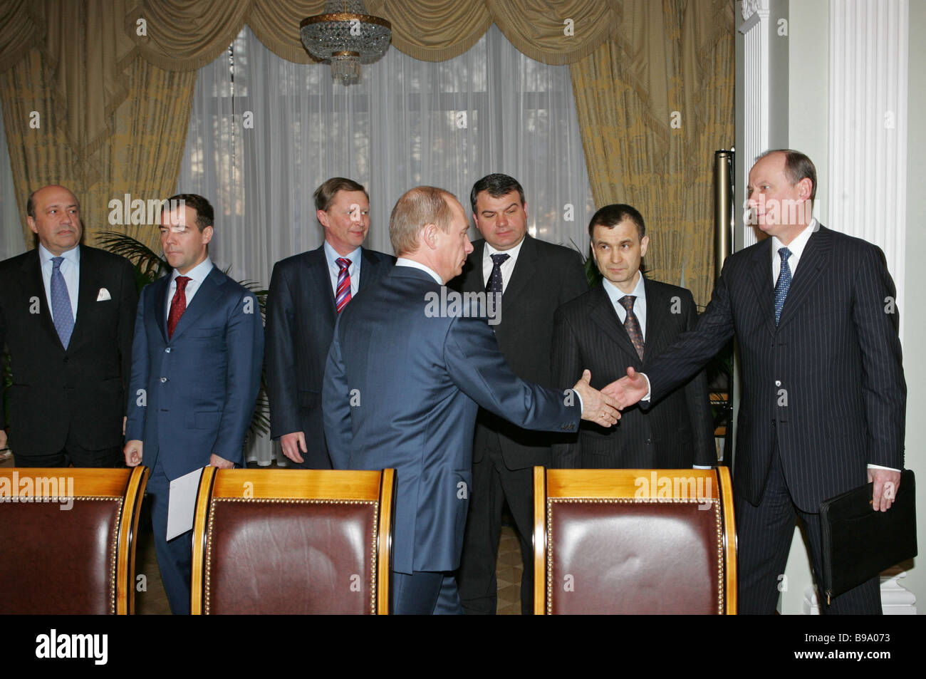 Igor Ivanov secretary of Russian Security Council Dmitry Medvedev first ...