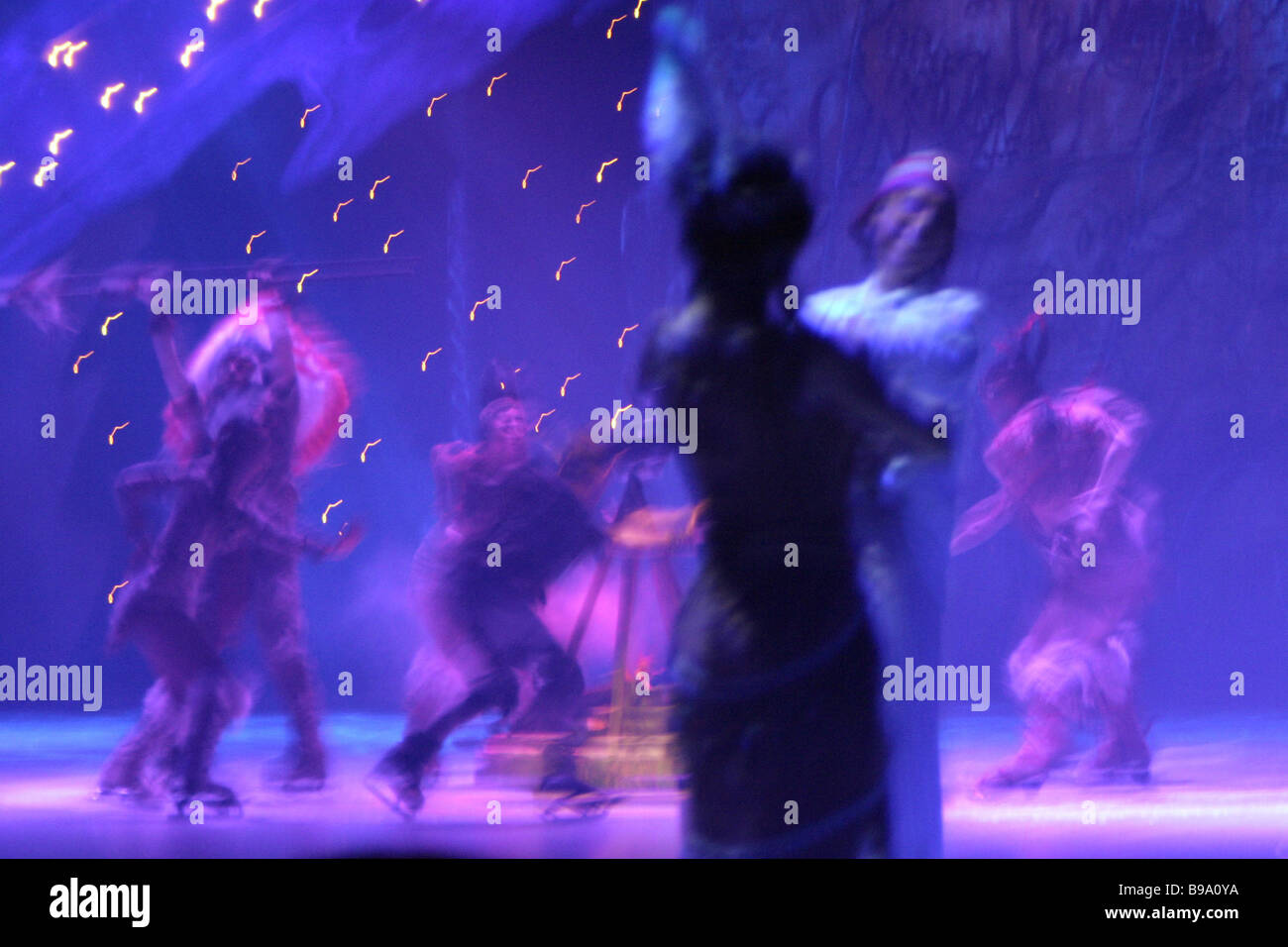Peter Pan on Ice show Luzhniki Stock Photo - Alamy