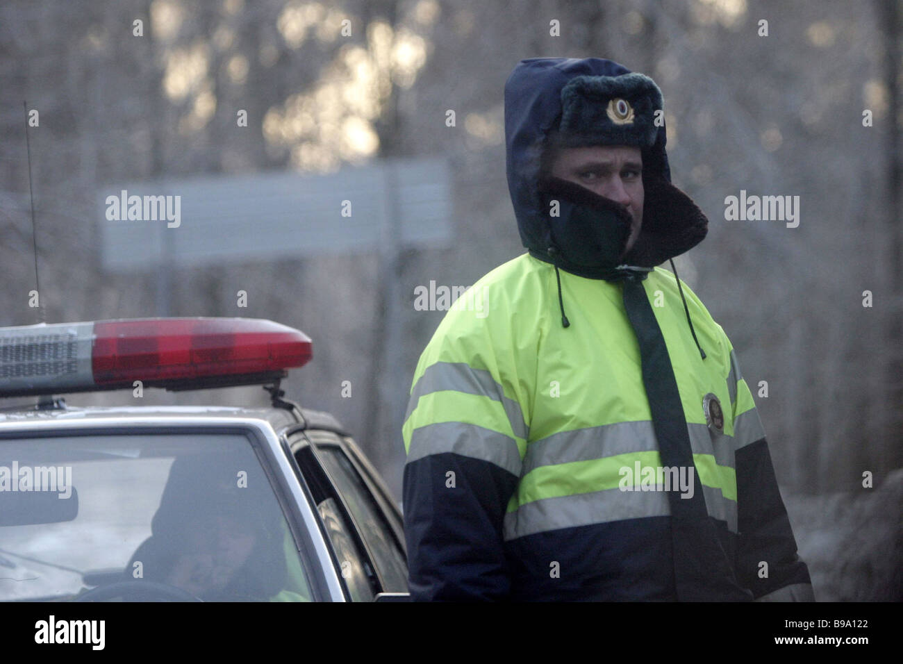Traffic police officer Stock Photo - Alamy