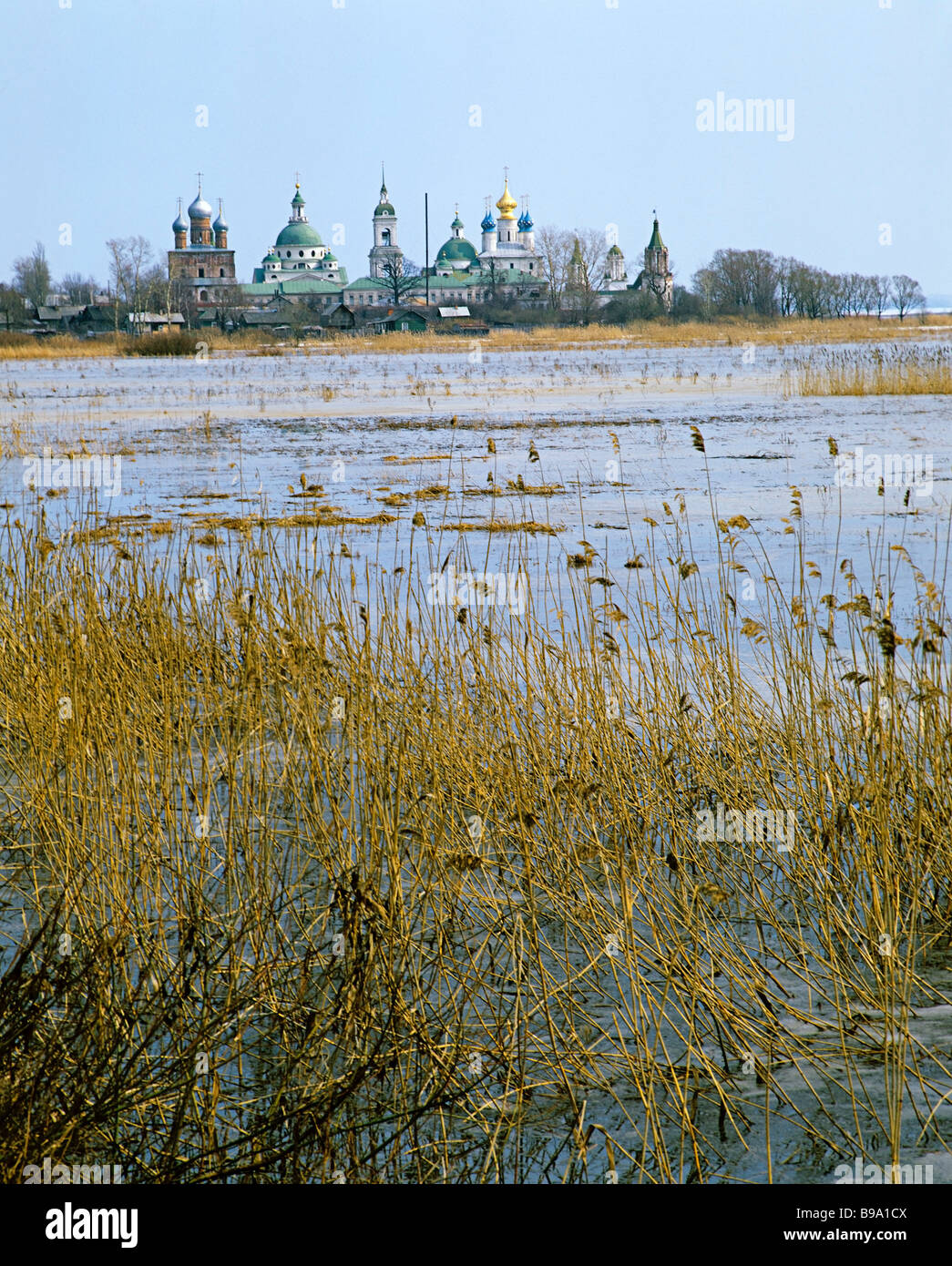 Rostov Veliky city as seen from Lake Nero Stock Photo - Alamy
