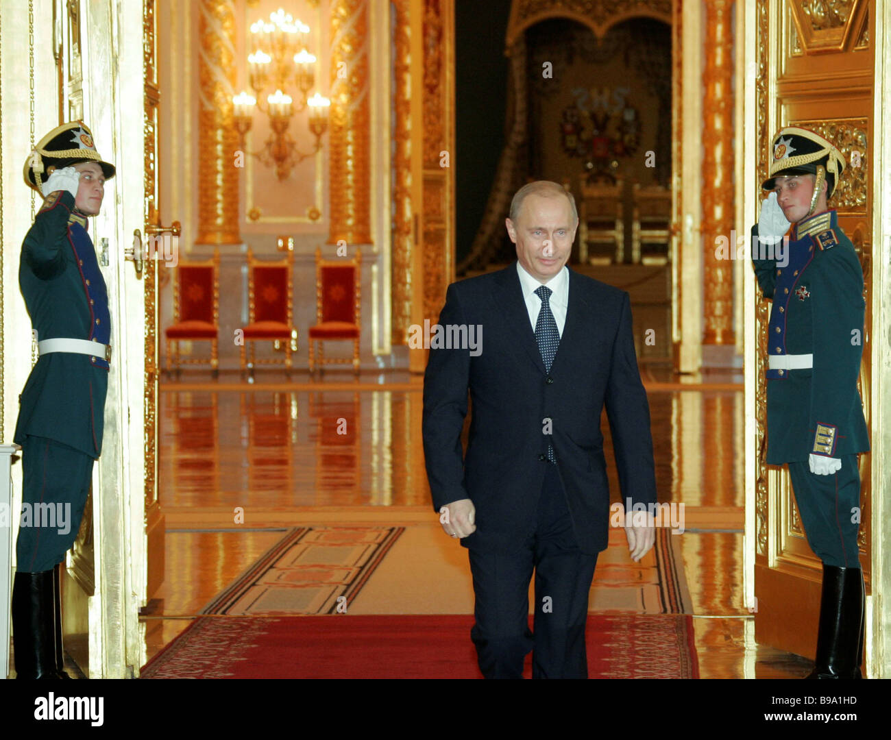 Russian President Vladimir Putin attends session Russian Public Chamber ...